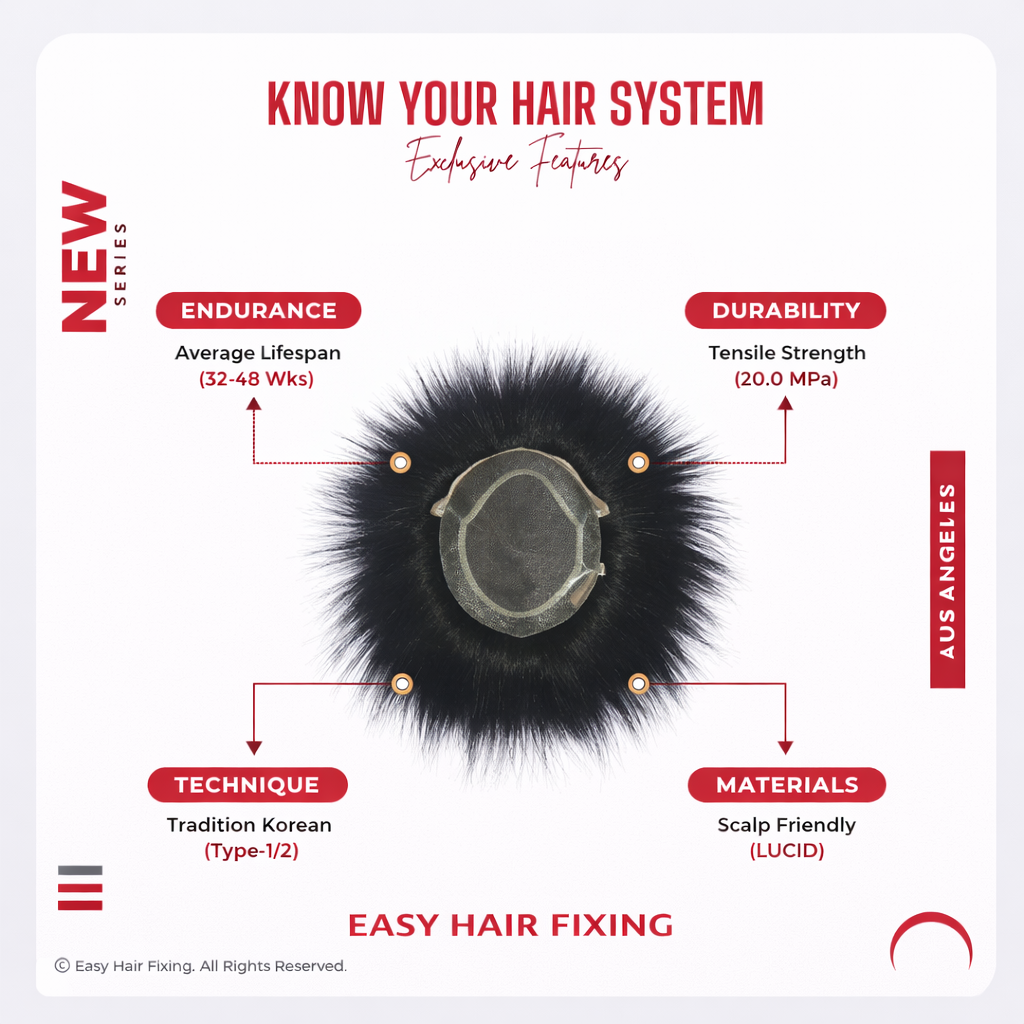 Los Angeles French Lace Hair Patch – EASY HAIR FIXING – Easy Hair Fixing